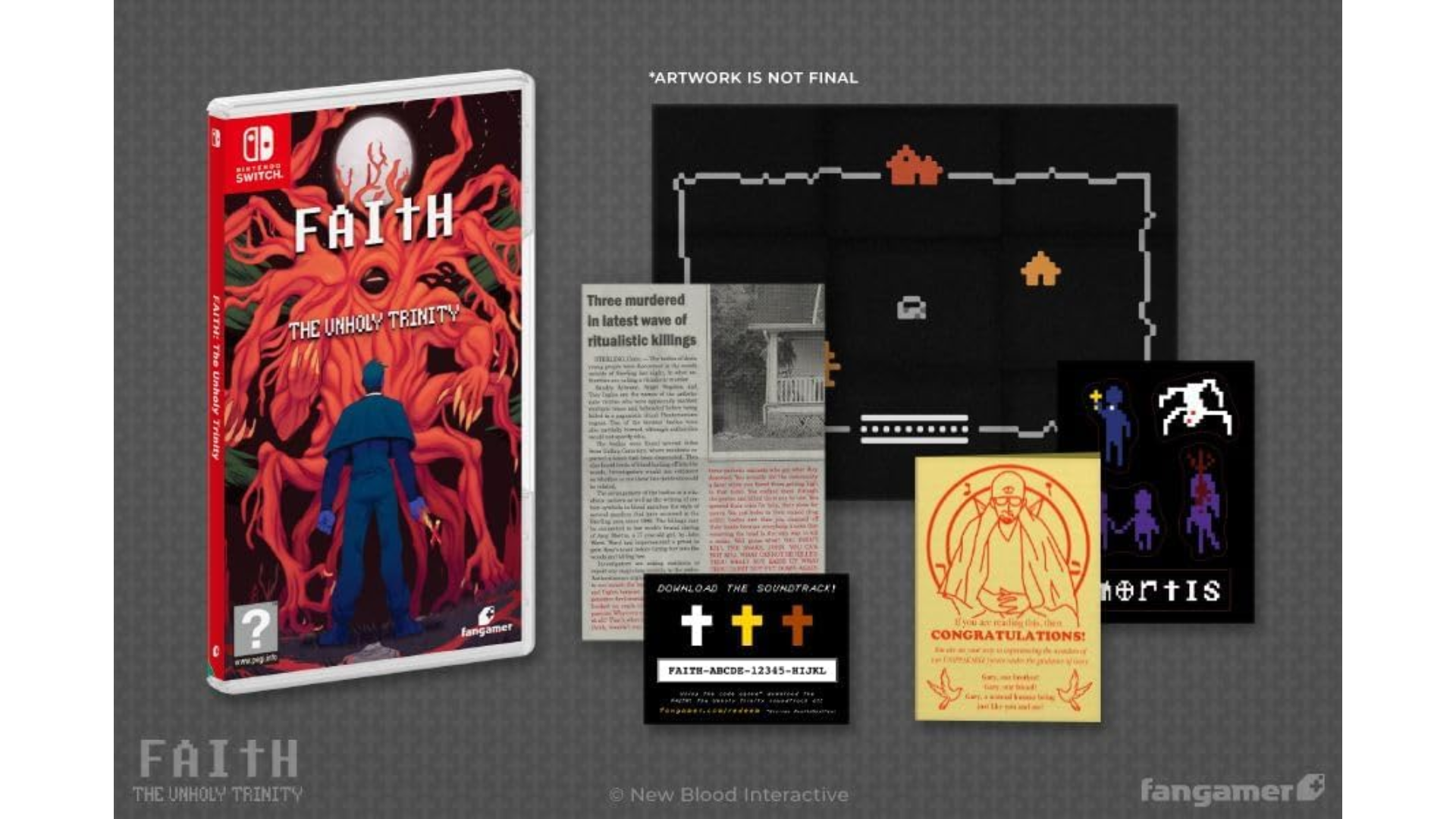 FAITH The Unholy Trinity Pre-orders Now Available | Stock Checker News